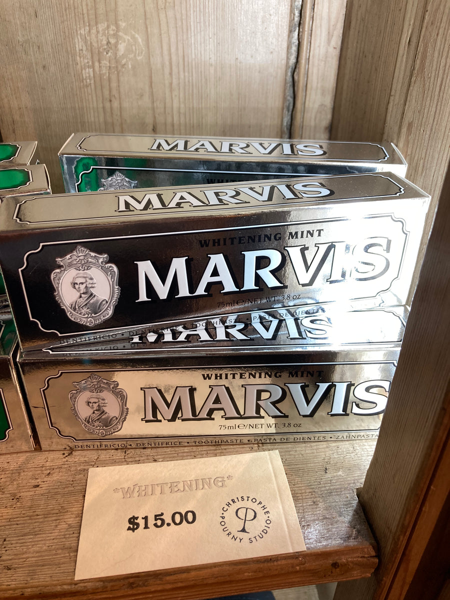Marvis Toothpaste - Large Tube – Christophe Pourny Studio